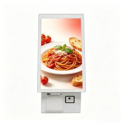 China 8GB RAM Self Ordering Kiosk with 1920x1080 Resolution and NFC Payment for Retail Advertising for sale