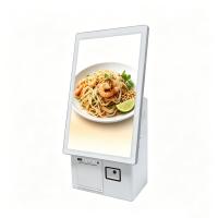 China Self Ordering Kiosk with 1920*1080 Resolution LCD Display, 300~350 Nits Brightness, and 4/8/16 GB RAM for Fast Touch Screen Interaction for sale