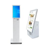 China Self Ordering Kiosk with 1920*1080 Resolution LCD Display, 300~350 Nits Brightness, and 4/8/16 GB RAM for Fast Touch Screen Interaction for sale