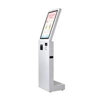 China 27 Inch Floor Standing Interactive Kiosk with 300 Nits Brightness for Retail and Digital Signage for sale