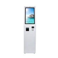 China Capacitive Touch Screen Self Service Kiosk with 80mm Thermal Printer and 300 Nits Brightness for Restaurants and Airports for sale