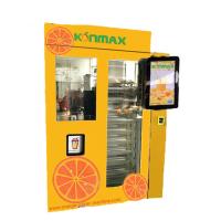China Intelligent Automated Fresh Orange Juice Vending Machine With 20 Inch Lcd Size for sale