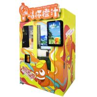 China Automatic Stainless Steel Lemon Orange Juice Vending Machine With Nfc for sale