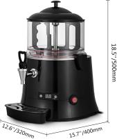 China Hot Drink Chocolate Beverage Dispenser Machines 50 Degree LED Display for sale