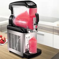 China Stainless Steel 304 Commercial Slush Machine with LCD Touch Switch and 400W Cold Power for Frozen Drinks for sale