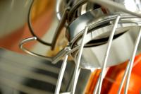 China Large Stainless Steel Pomegranate Orange Juicer Machine , Bar Auto Orange Press Juicers for sale