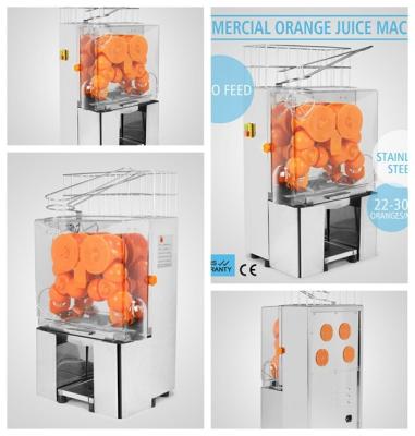 China 220V Commercial Orange Juicer Machine Stainless Steel Fruit Squeeze Juicer for sale