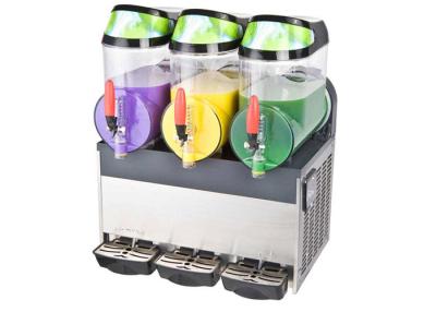 China Three Tanks Ice Slush Machine Freon R134a and R404a Healthy for sale