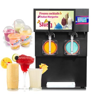 China Smoothie Margarita Ice Slush Machine 220V Milkshake Maker for sale