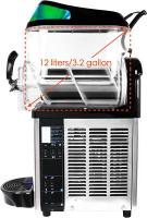 China Frozen Cocktail Beverage Slush Dispenser Ice Slushy Margarita Smoothie Machine 10 Liter for sale