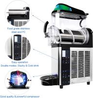China Commercial Ice Frozen Drink Slush Machine Slushy Granita R404A for sale