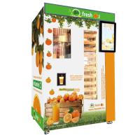 China Fresh Orange Vending Machine Press With Sealed Cup for sale