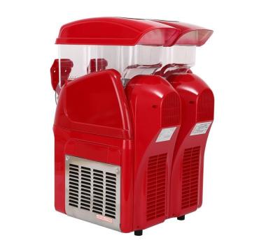 China 3 Tank Frozen Drink Slush Slushy Making Machine 15 Liter Smoothie Maker 110V for sale