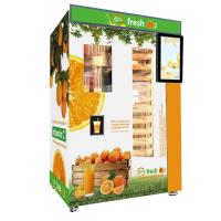 China Orange Juice Vending Machine Coin Bill Online QR Code Bank Card Credit Card Payment System for sale