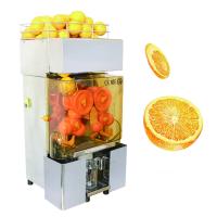China Stainless Steel Automatic Orange Juicer Lemon Fruit Squeezer For Supermarket for sale