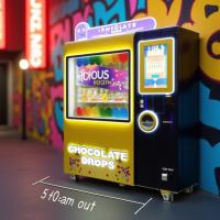 China 24 Hours Chocolate Sugar Bean Candy Vending Machine Large Capacity Self Developed Innovative High Efficiency Intelligent Control for sale