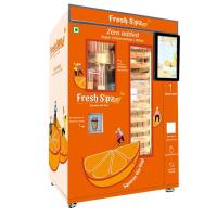China Automatic Orange Juice Vending Machine with 32 Inch LCD Screen for sale