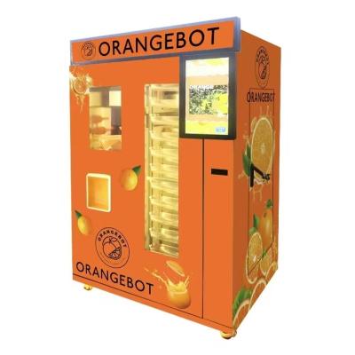 China Automatic Orange Juice Vending Machine with 32 Inch Touch Display for sale