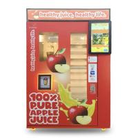 China 24-Hour Self-Service 100% Pure Apple Juice Vending Machine for Shopping Malls for sale