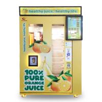 China Commercial Fresh Orange Juice Vending Machine Coin Acceptor With Nayax Payment Way Orange Juice Vending Machine for sale