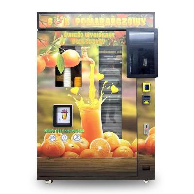 China 45-Second Dispensing Apple Juice Vending Machine with Ozone Sterilization and 21.6-Inch LCD Screen for Shopping Malls for sale