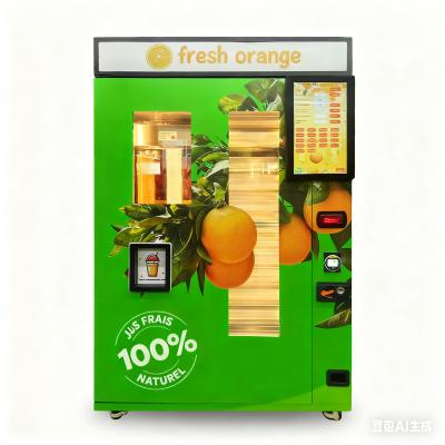 China Fresh Fruit Vending Juicer Tomato Apple Pineapple Orange Juice Commercial Automatic Squeezed Orange Juice Fruit Vending Machine for sale