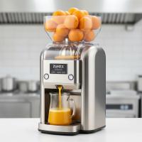 China 120W Automatic Zumex Orange Juicer Machine with Anti-rust 304 Stainless Steel for High Output 22-25 Oranges/Min for sale