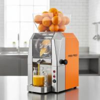China Industrial Electric Commercial Orange Juicer Machine with Stainless Steel 304 Construction, 22-25 Oranges/Min Output, and Automatic Power Off Switch for sale