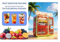 China Automatic Smoothie Vending Machine with LCD Display 370W Power and 40 Seconds Squeezed Time for Fresh Fruit Blends for sale