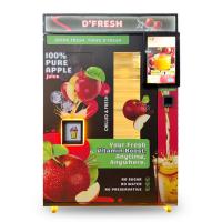 China Ozone Sterilization Apple Juice Vending Machine with 21.6-inch LCD Screen and Freon Gas 134 Refrigeration for sale
