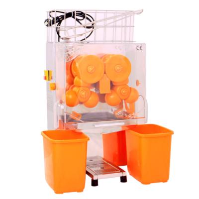 China 220V Commercial Automatic Orange Juice Machine / Stainless Steel Lemon Squeezer For Store for sale