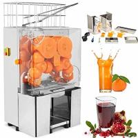 China Auto Feed Orange Squeezer Juicer Juice Extractor Machine Metal for sale
