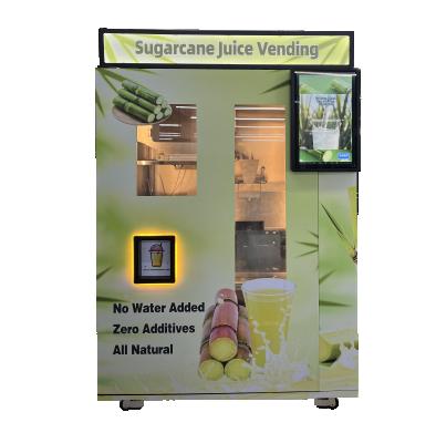 China Automatic Sugarcane Vending Machine with Touchscreen Display and Cooling System for Fresh Juice for sale