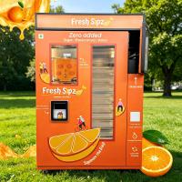 China Commercial self-service fresh orange juice vending machine for high traffic areas for sale