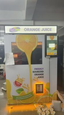 China Automatic 304 Stainless Steel Fresh Orange Juice Vending Machine with 900W Max Power and Coin Bill QR Code Payment for sale