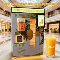 China Automatic Apple Juice Vending Machine with Ozone Sterilization 21.6-inch LCD Screen and Freon Gas 134 Refrigeration for sale