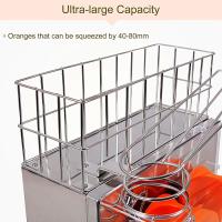 China Auto Feed Orange Squeezer Juicer Juice Extractor Machine Anti - Rust for sale