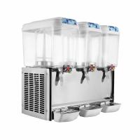 China Three Tank Coold Hot Stirring Cold Drink Dispenser With Stainless Steel Spout for sale