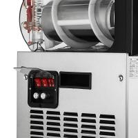 China Double Tank Frozen Drink Ice Slush Machine / Frozen Ice Maker For Supermarket for sale