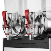 China Commercial 15L Two Tank Frozen Slush Machine Ice Slush Machine For Restaurant for sale