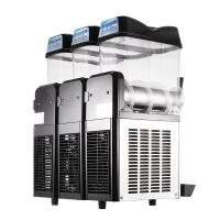 China Single Compressor Ice Slush Machine Air Cooling With Three Bowl for sale