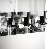 China Three Tanks Ice Slush Machine Freon R134a and R404a Healthy for sale