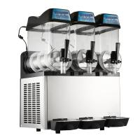 China Single Compressor Ice Slush Machine Air Cooling With Three Bowl for sale