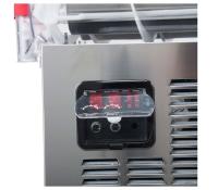 China Two Bowl Ice Slush Machine Smoothie Machine With Cooler System For Restaurant for sale