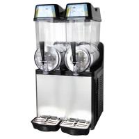 China Carbonated  2 Tanks Slush Puppy Maker , Slush Puppie Milkshake Machine for sale