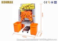 China Auto Feed Orange Lemon Squeezer Portable With 22 - 25 Oranges Per Mins for sale