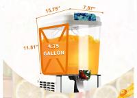China Buffet Equipment Automatic Cold Drink Dispenser Orange Juice Drink Tower Dispenser for sale