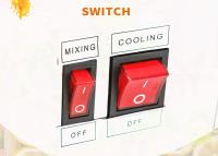 China commercial refrigerated juice dispenser for snack food store  with led light for sale