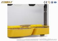 China Commercial 2 Tanks Cold Drink Juice Beverage Dispenser with Jet Spray Refrigerate for sale