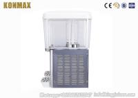 China CE Certificate 2 tank Stainless Steel Drink Beverage Cold Juicer Drink Juice Dispenser for sale